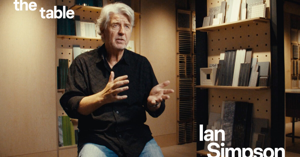 Under the Table with Ian Simpson of SimpsonHaugh - Solus