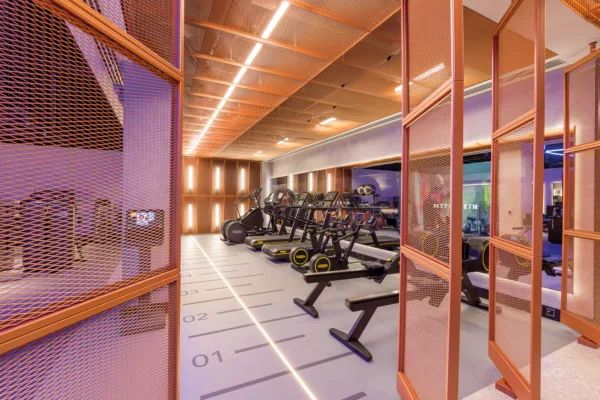 Award-winning, hi-tech, gym for The Hut Group's headquarters - Solus