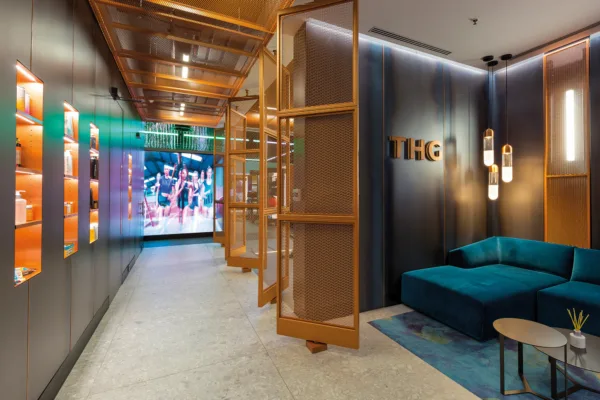Award-winning, hi-tech, gym for The Hut Group's headquarters - Solus
